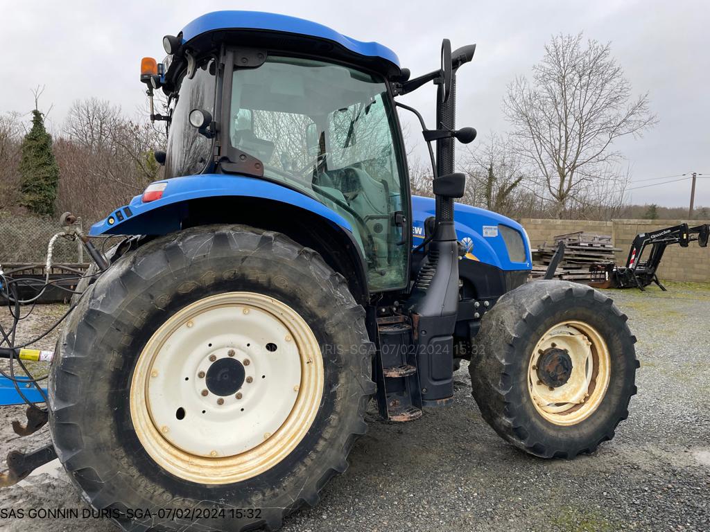 Tracteur Occasion NEW-HOLLAND T6.140 - occasions Gonnin Duris